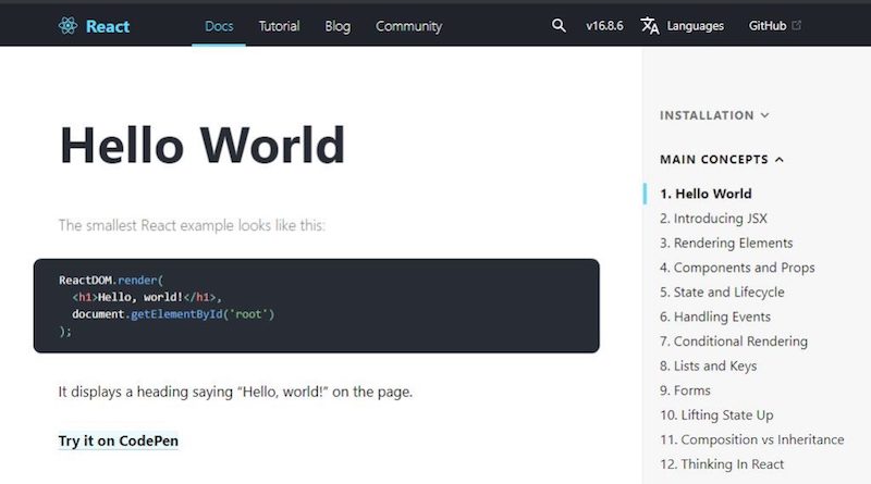 Learning React Js With Awesome Free Resources - Designveloper