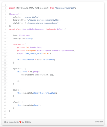 How to Create a Custom Dialog by Angular Material Dialog? - Designveloper