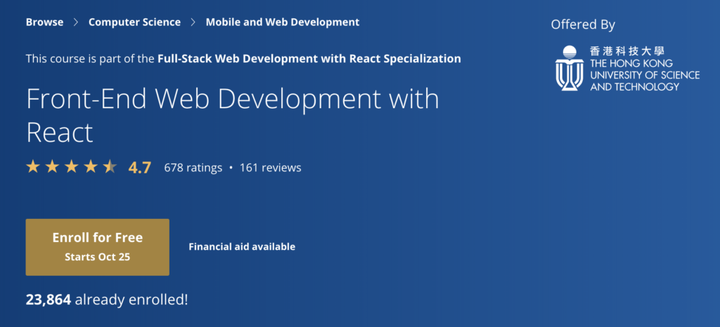 Top 6 Best Front-End Developer Courses With Certificates - Designveloper