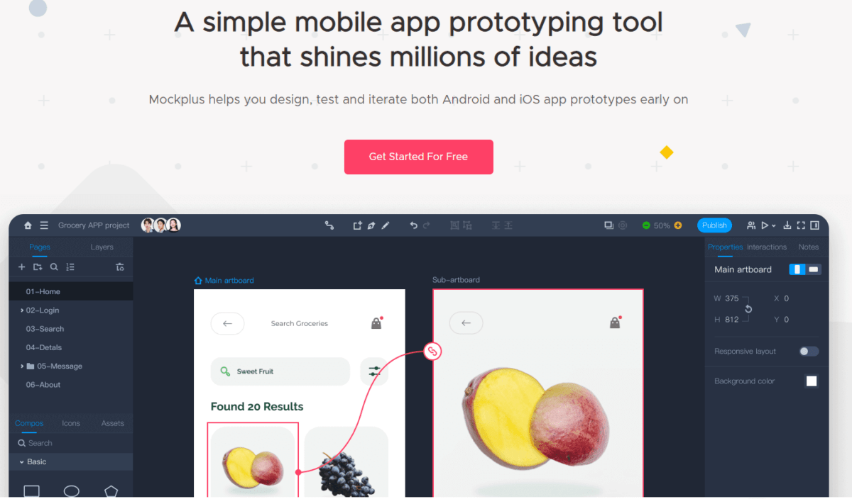 30 Amazing Mobile App Design Software Tools - Designveloper
