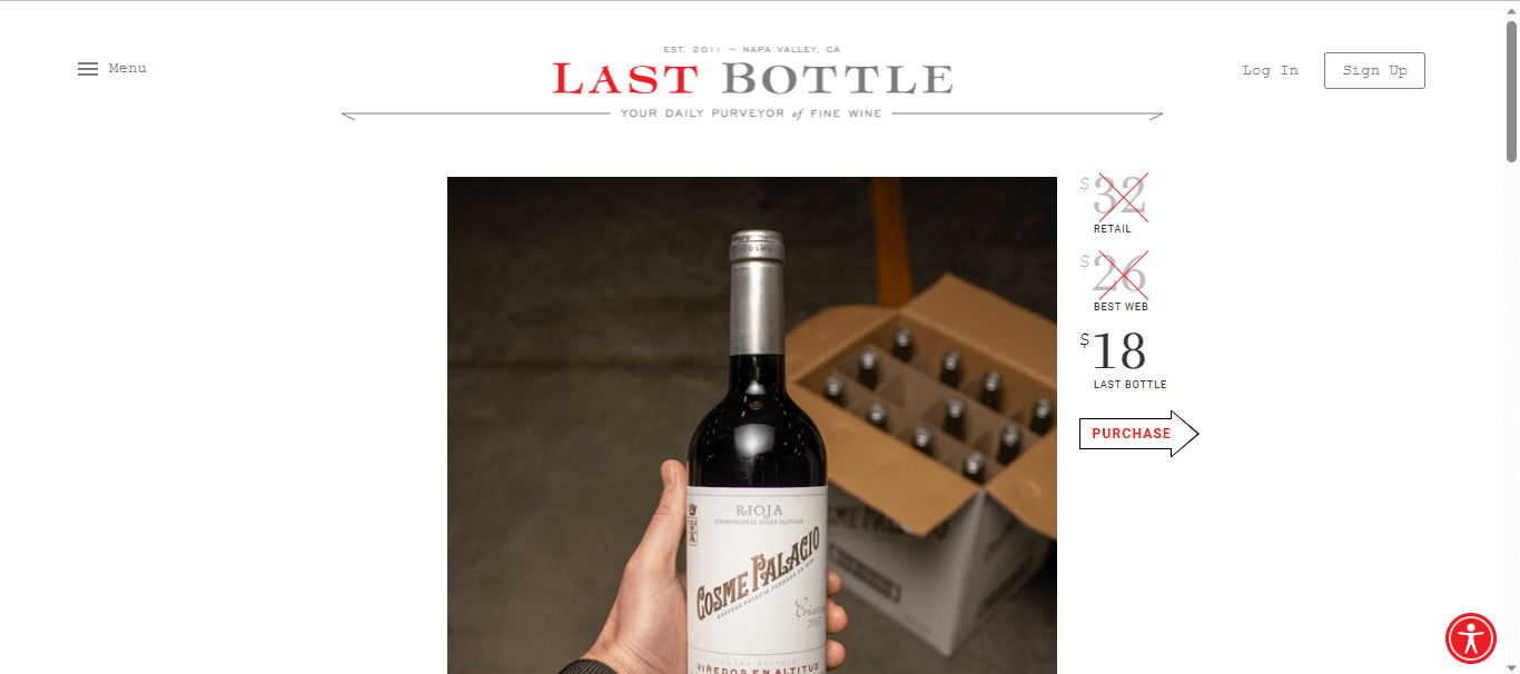 Wine & Web Design: 5 Gorgeous Websites for Wine Lovers - Designveloper