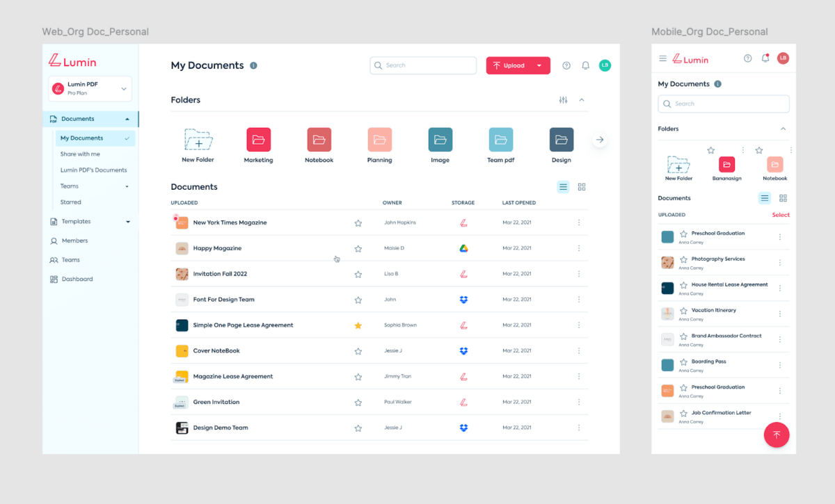 Taming the Picky Palate: UI Secrets for Lumin Project - Designveloper