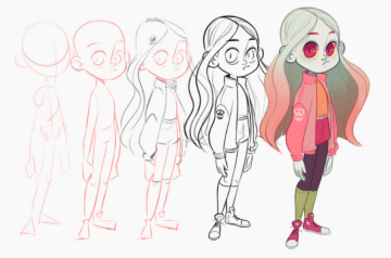 The Evolution of Character Design from Sketches to 3D Models ...