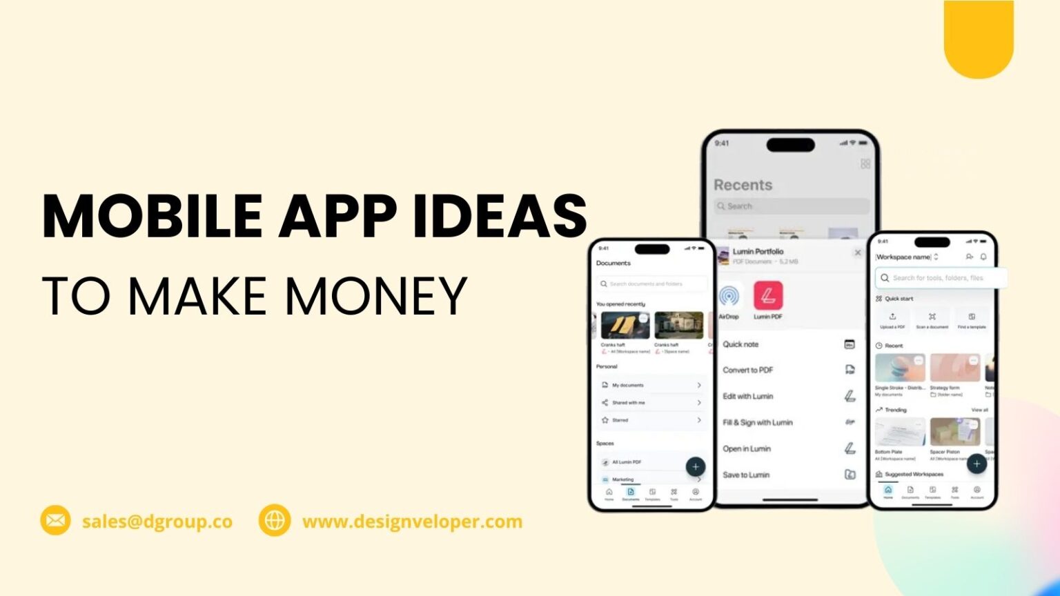 120+ Best Mobile App Ideas to Make Money in 2026 - Designveloper